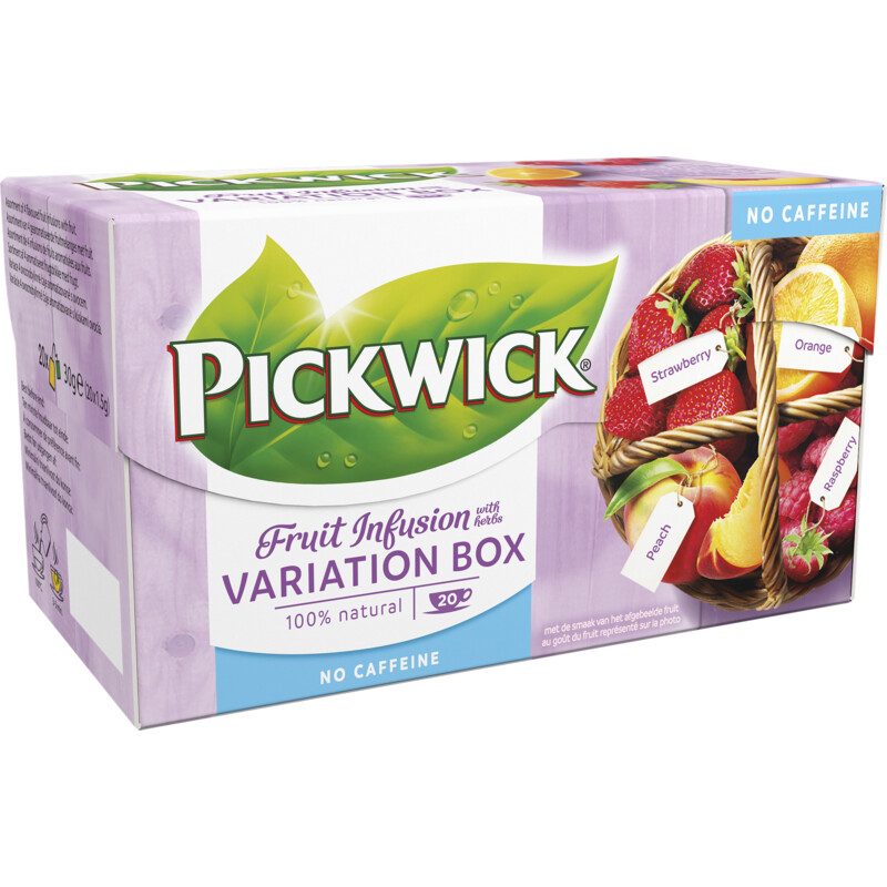 Pickwick Variation box fruit infusion with herbs bestellen | Albert Heijn