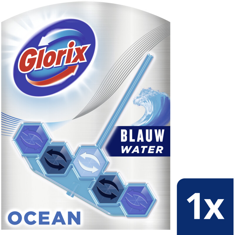 Glorix Power 5+ ocean wc-blok bestellen | ah.nl