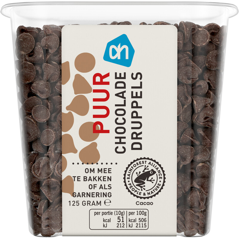 AH Puur chocolade druppels bestellen | Albert Heijn