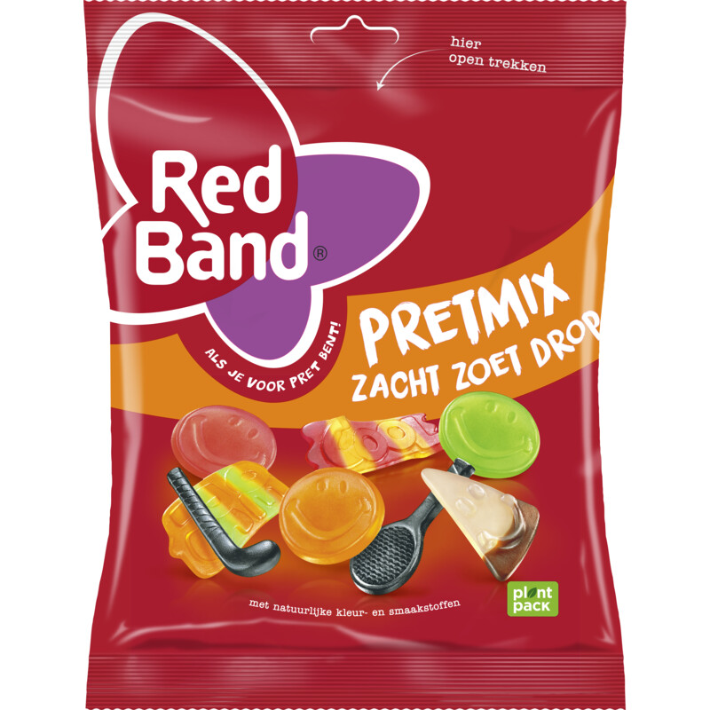 Red Band Pretmix zacht zoet drop bestellen | ah.nl