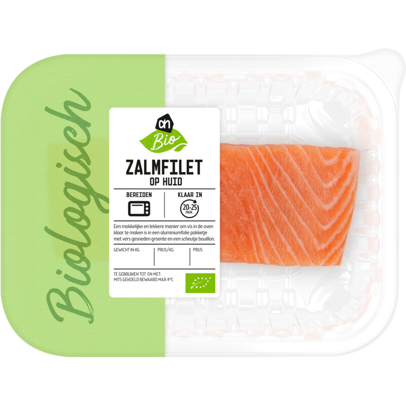 AH Biologisch Zalmfilet op huid bestellen | Albert Heijn