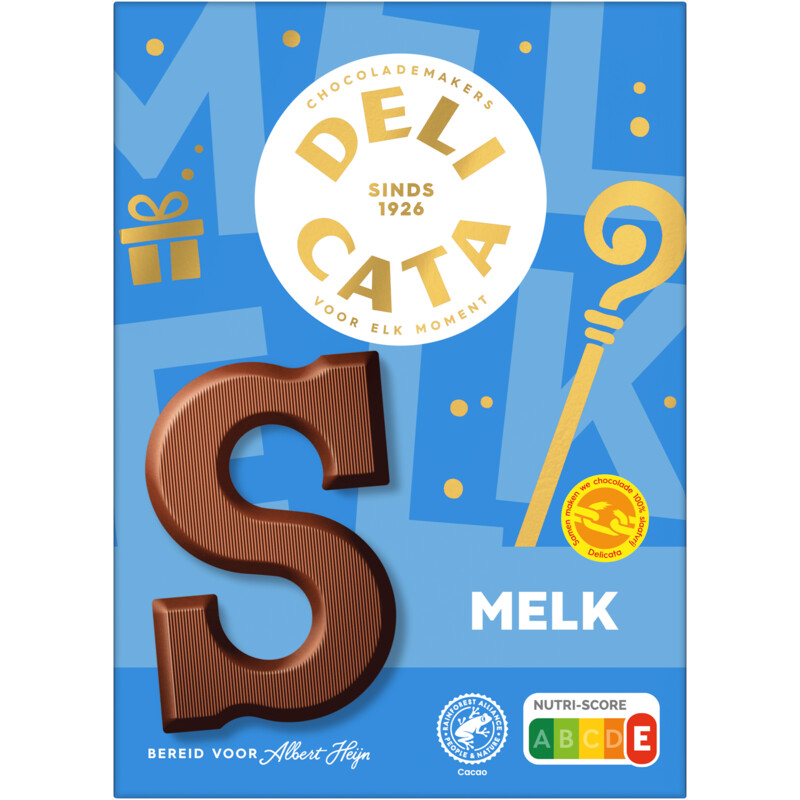 Delicata Chocoladeletter melk bestellen | Albert Heijn