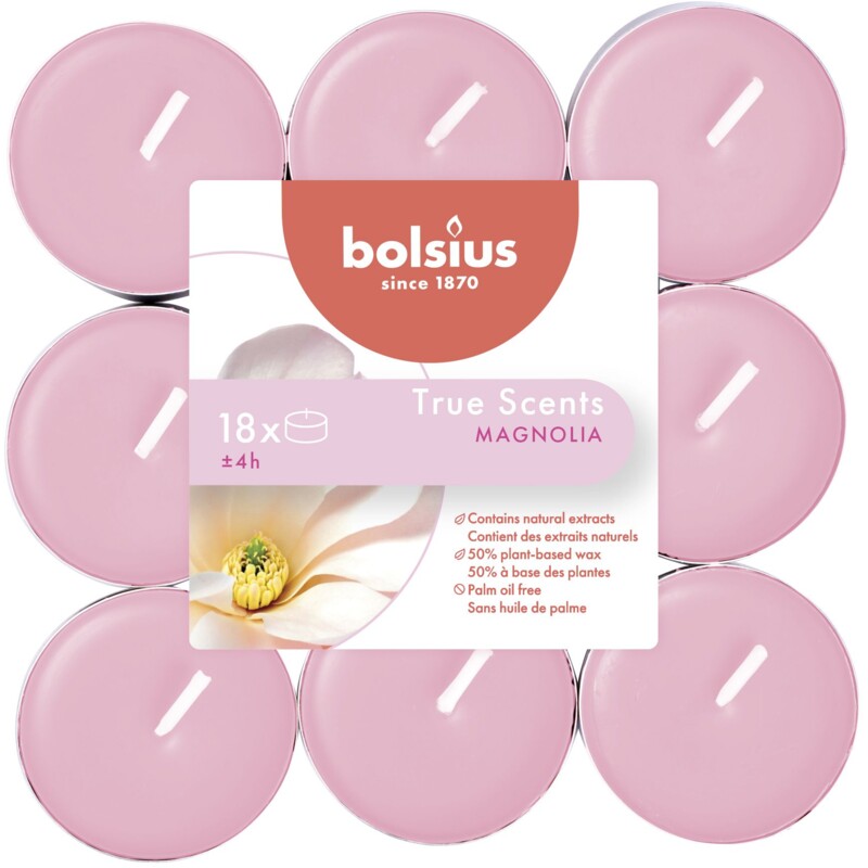 Bolsius True scents geurtheelichten magnolia reserveren | Albert Heijn