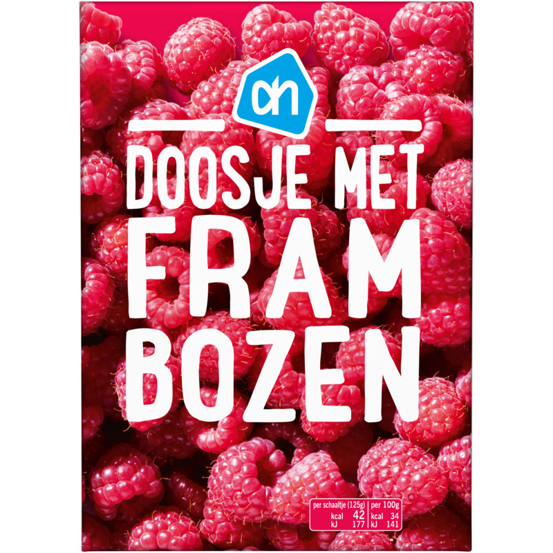 AH Doosje met frambozen bestellen | Albert Heijn