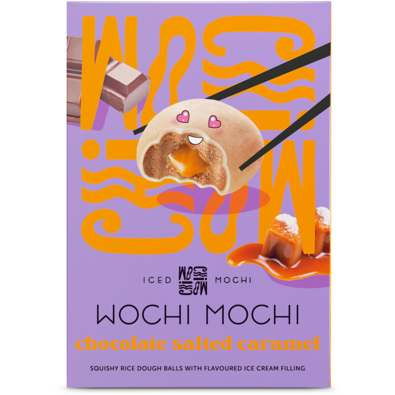 Wochi Mochi Iced mochi chocolate salted caramel bestellen | Albert Heijn
