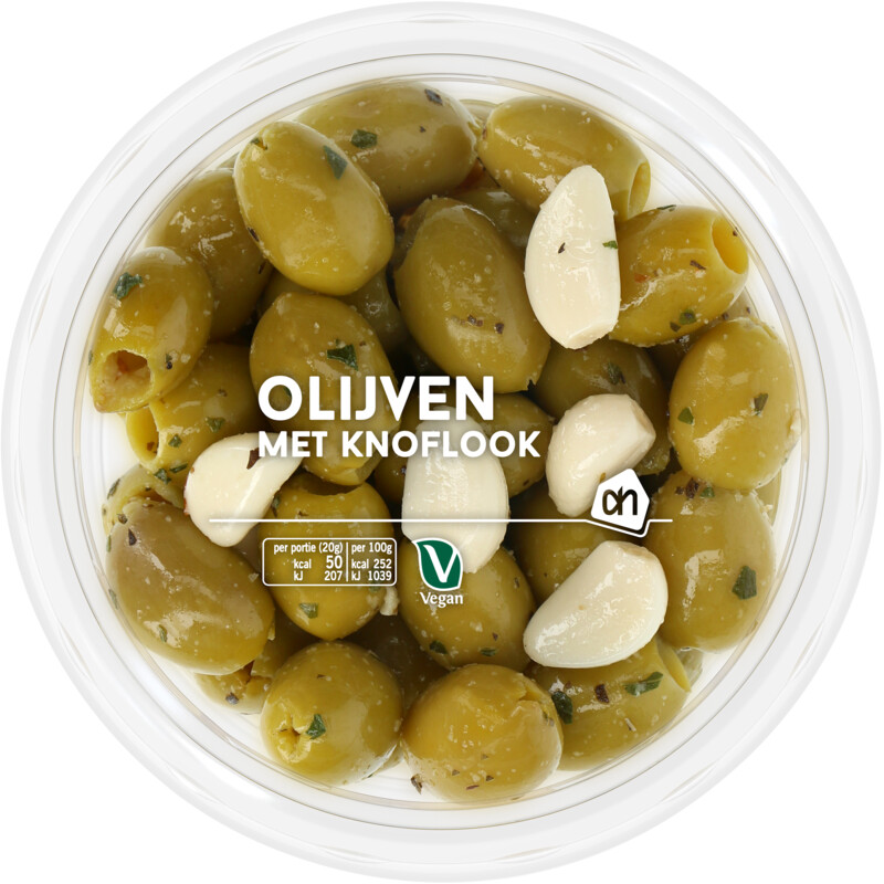 AH Groene olijven met knoflook bestellen | Albert Heijn