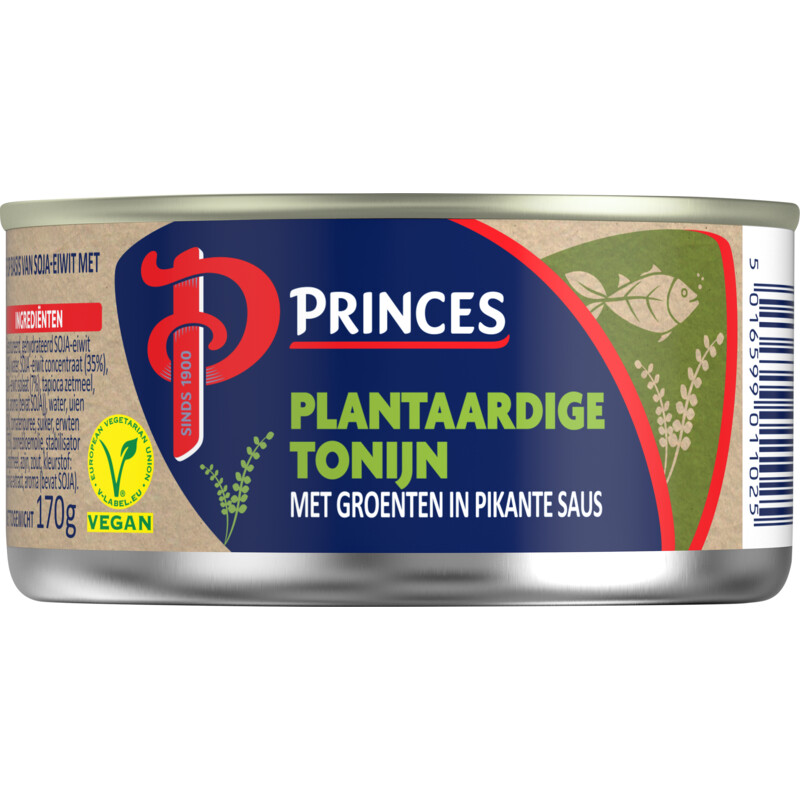 Princes Plantaardige tonijn met groenten in saus bestellen | ah.nl