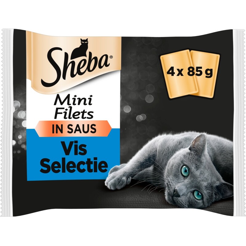 Sheba Mini filets in saus vis klein reserveren | Albert Heijn