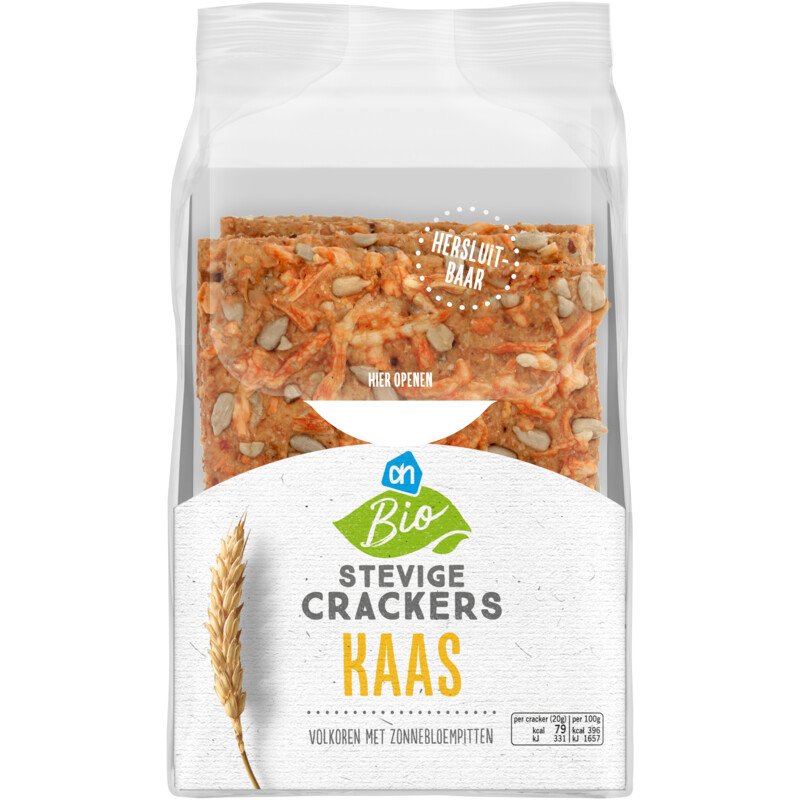 AH Biologisch Stevige crackers kaas bestellen | Albert Heijn