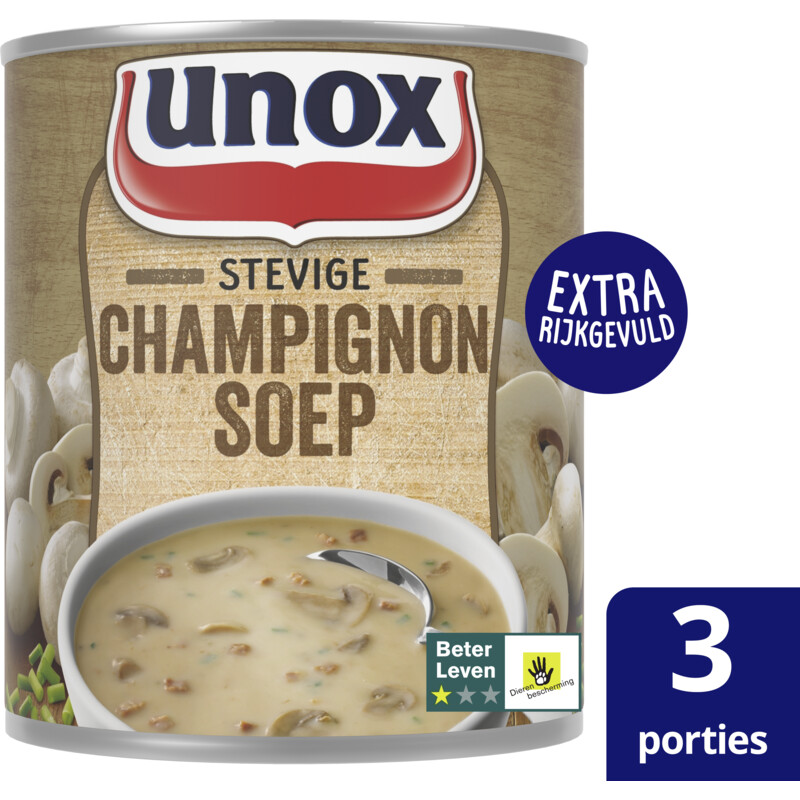 Unox Stevige champignonsoep bestellen | ah.nl