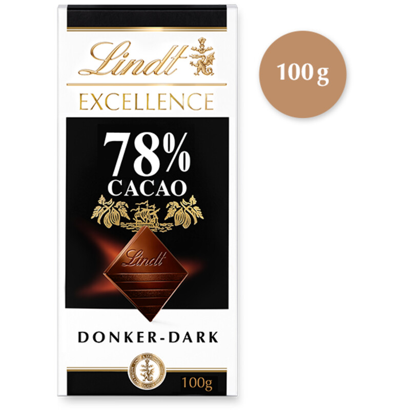 Lindt Excellence 78% pure chocolade bestellen | ah.nl