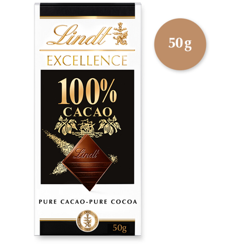 Lindt Excellence 100% pure chocolade bestellen | ah.nl