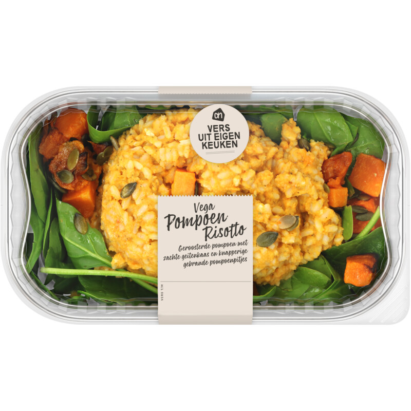 AH Verse vega pompoenrisotto bestellen | Albert Heijn