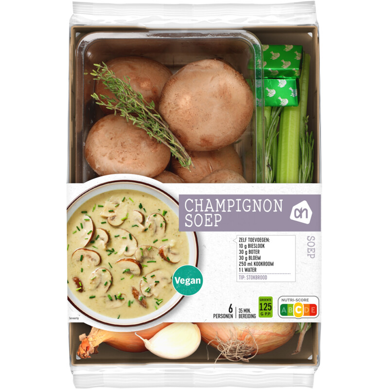 AH Champignonsoep verspakket bestellen | ah.nl