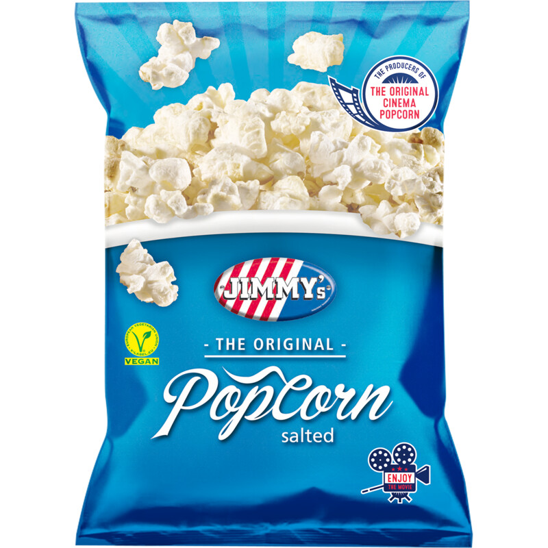 Jimmy's Popcorn salted reserveren | Albert Heijn