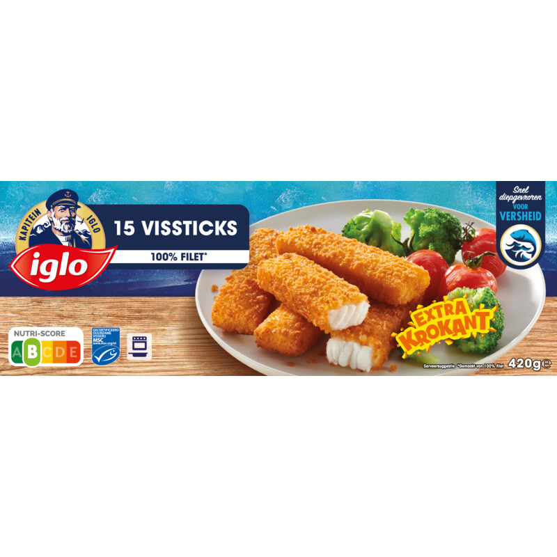 Iglo Vissticks bestellen | Albert Heijn