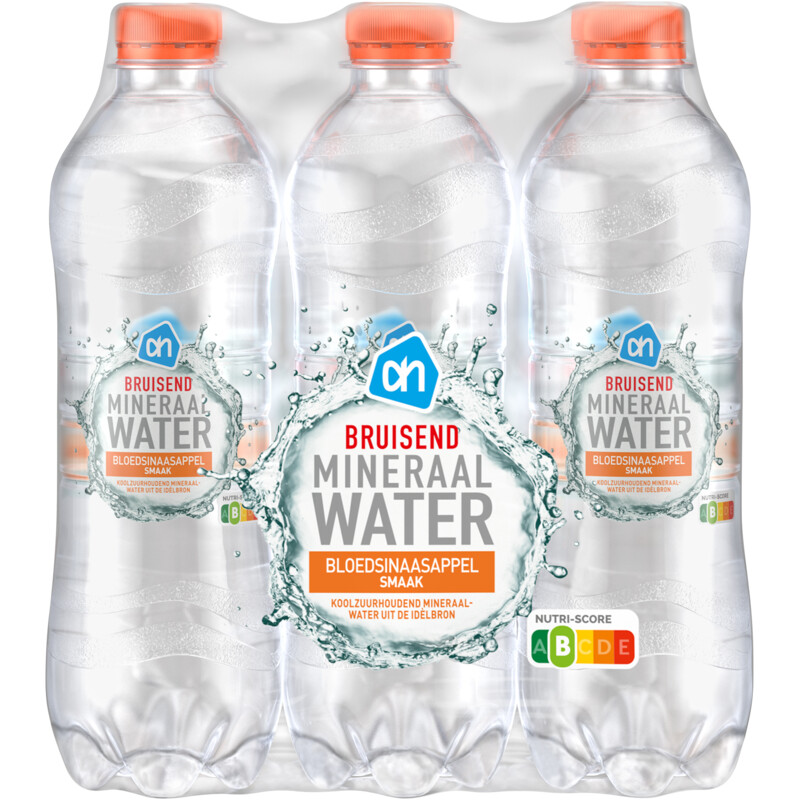 AH Bruisend mineraalwater bloedsinaasappel reserveren | Albert Heijn