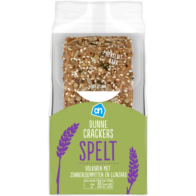 AH Dunne crackers spelt reserveren | Albert Heijn