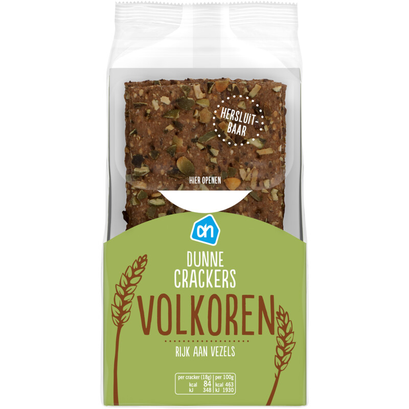 AH Dunne crackers volkoren reserveren | Albert Heijn