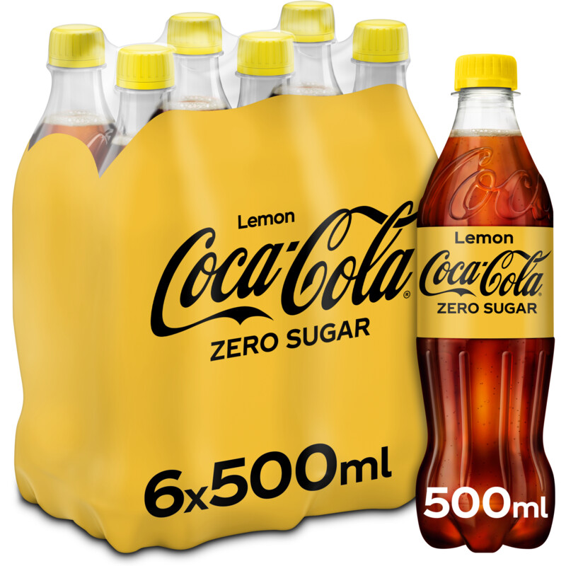Coca-Cola Zero lemon 6-pack bel reserveren | Albert Heijn