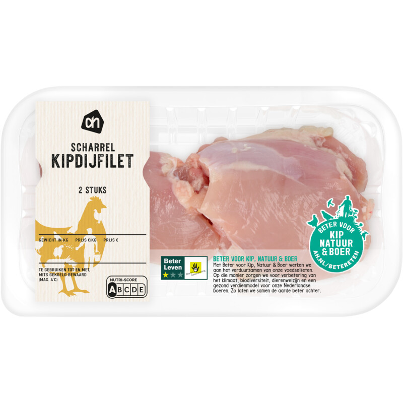 AH Scharrel kipdijfilet 2 stuks reserveren | Albert Heijn