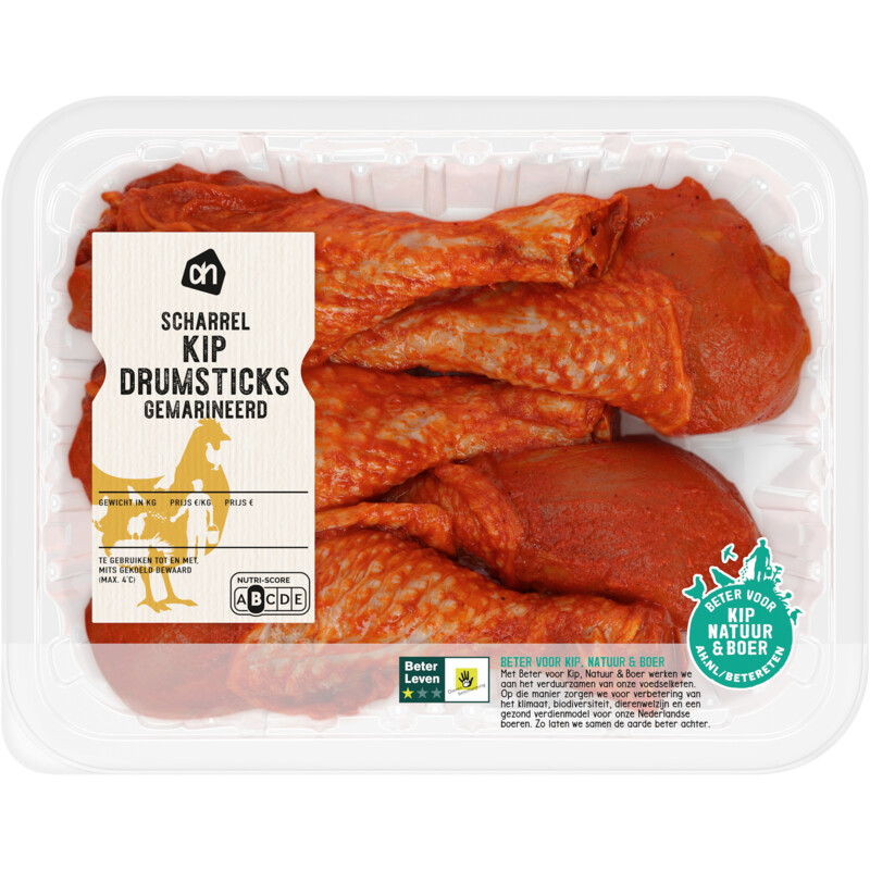 AH Scharrel kipdrumsticks gemarineerd reserveren | Albert Heijn