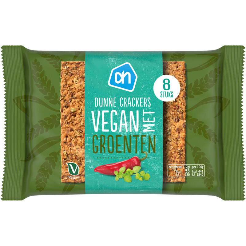 AH Dunne crackers vegan met groenten bestellen | Albert Heijn