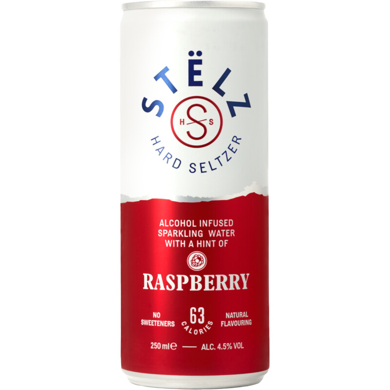 Stelz Hard seltzer raspberry reserveren | Albert Heijn