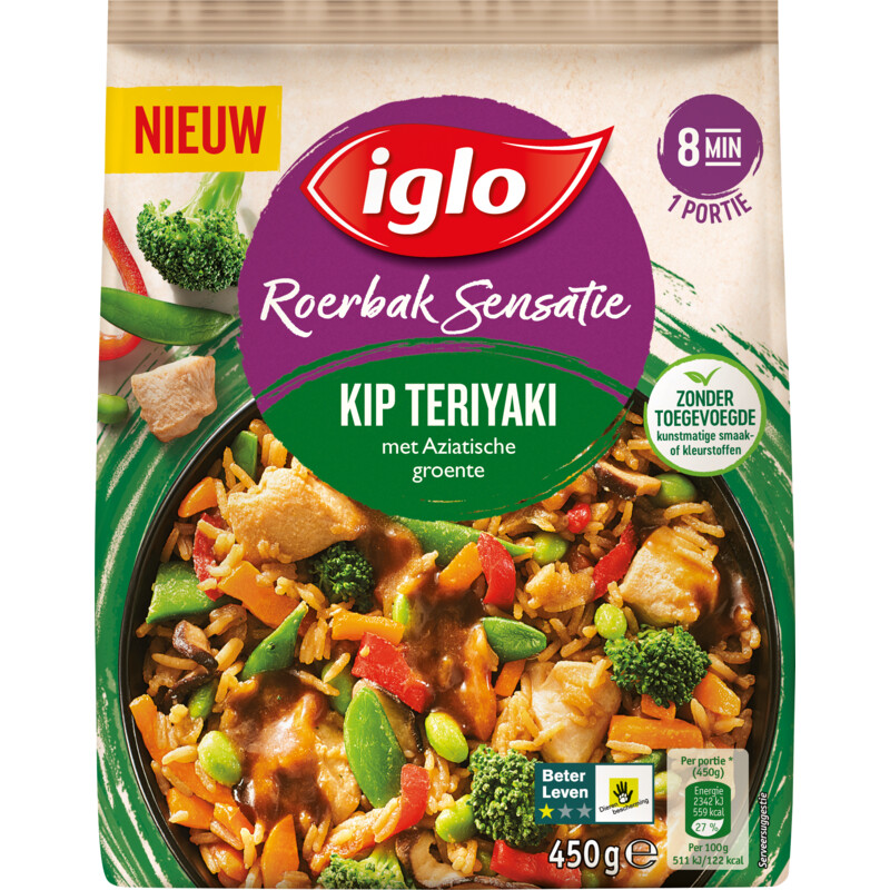 Iglo Roerbak sensatie kip teriyaki bestellen | Albert Heijn