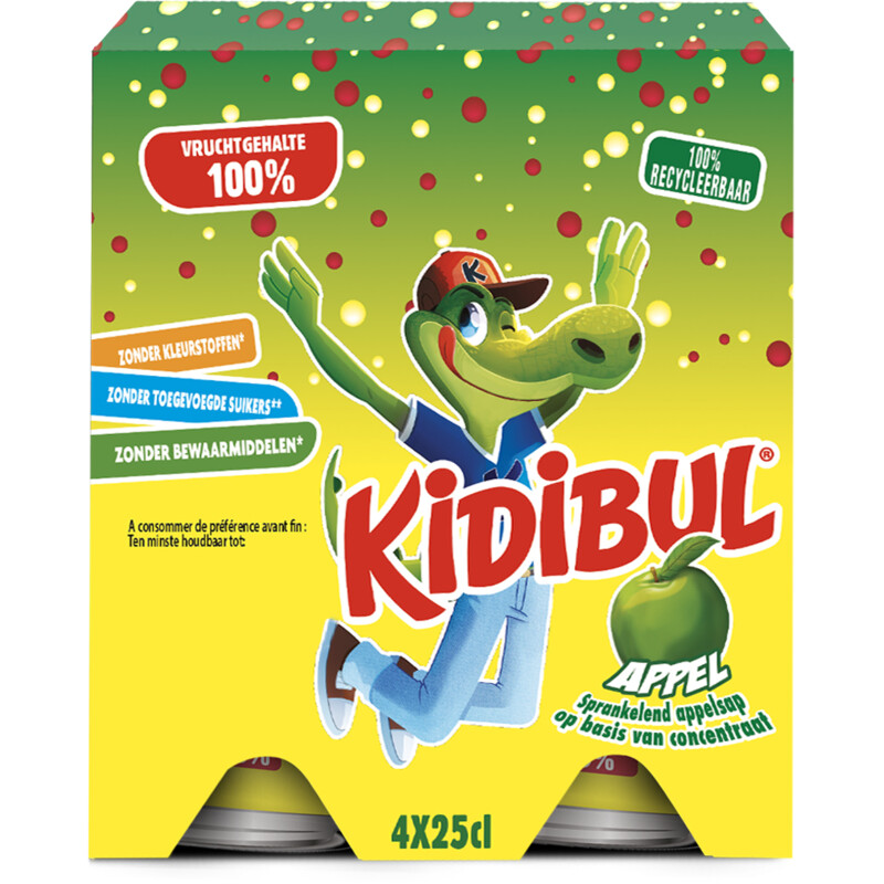 Kidibul Appel 4-pack bel reserveren | Albert Heijn