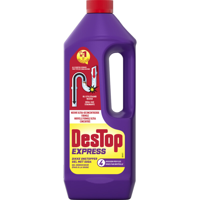 Destop Gel express ontstopper met soda reserveren | Albert Heijn