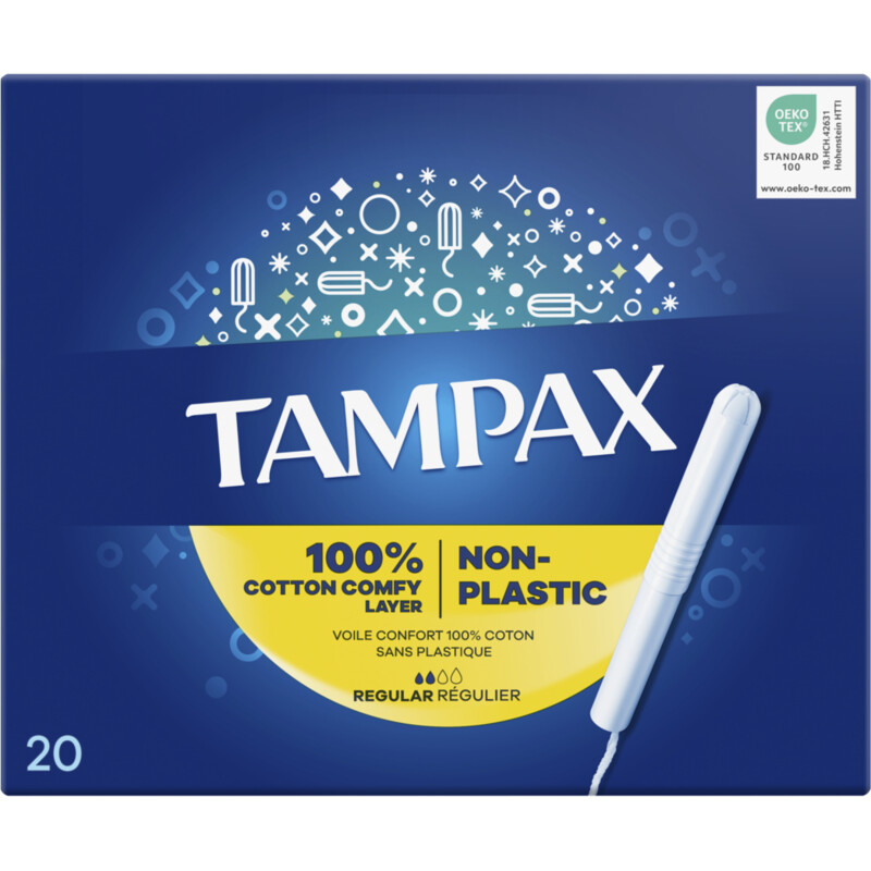 Tampax Tampons regular met inbrenghuls bestellen | Albert Heijn