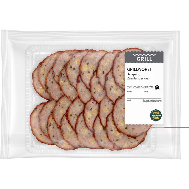 AH Grillworst jalapeno zaanlander kaas bestellen | Albert Heijn