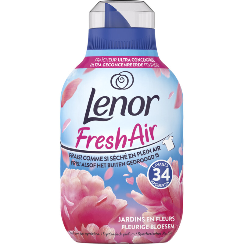 Lenor Fresh air wasverzachter fleurige bloesem reserveren | Albert Heijn