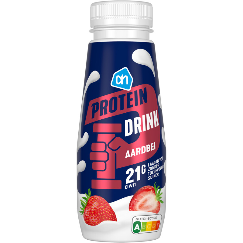 AH Protein drink aardbei bestellen | Albert Heijn