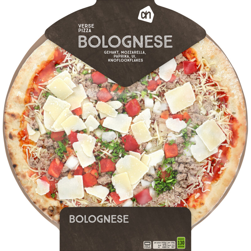 AH Verse pizza bolognese bestellen | Albert Heijn