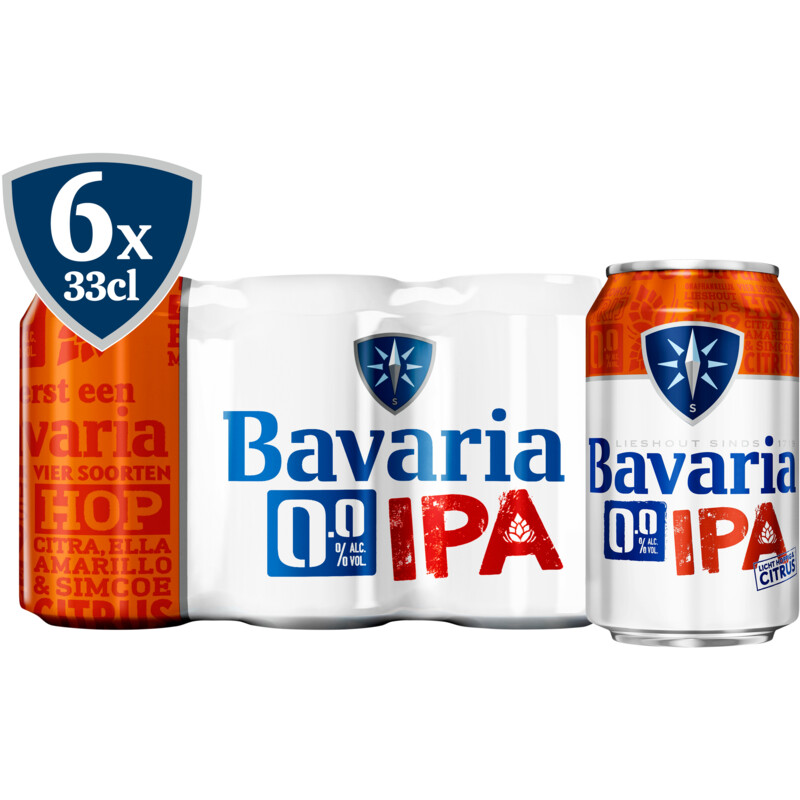 Bavaria 0.0 IPA 6-pack bestellen | Albert Heijn