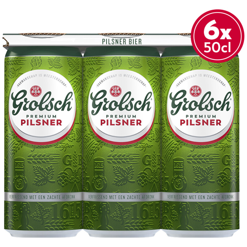 Grolsch Premium pilsner bier 6-pack reserveren | Albert Heijn