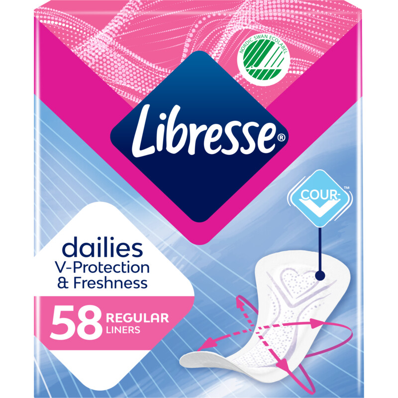 Libresse Dailies regular liners duopack bestellen | Albert Heijn