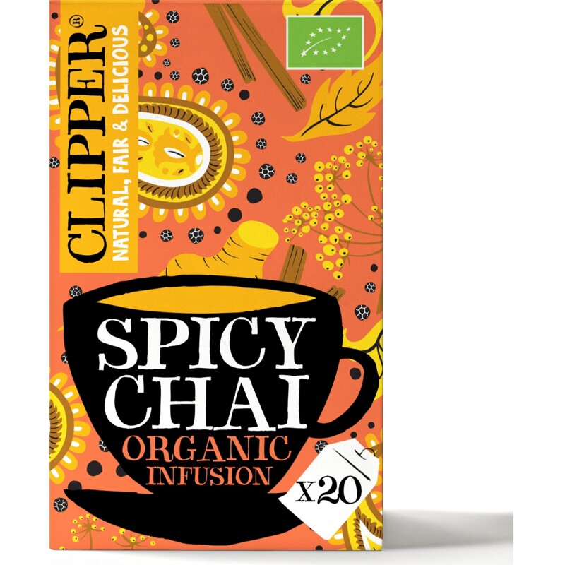 Clipper Spicy chai organic infusion bestellen | Albert Heijn