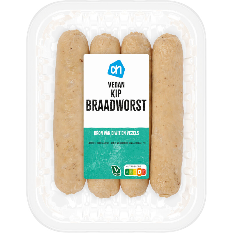 AH Vegan kip braadworst bestellen | Albert Heijn