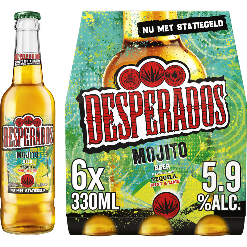 Desperados Mojito bier 6-pack reserveren | Albert Heijn