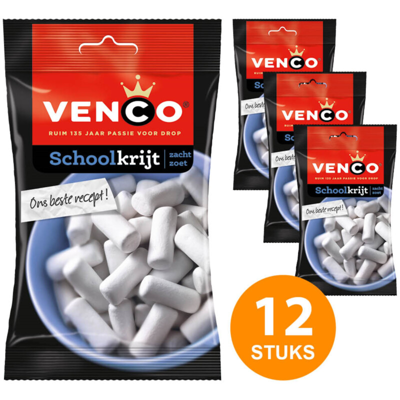 Venco Schoolkrijt 12-pack bestellen | Albert Heijn