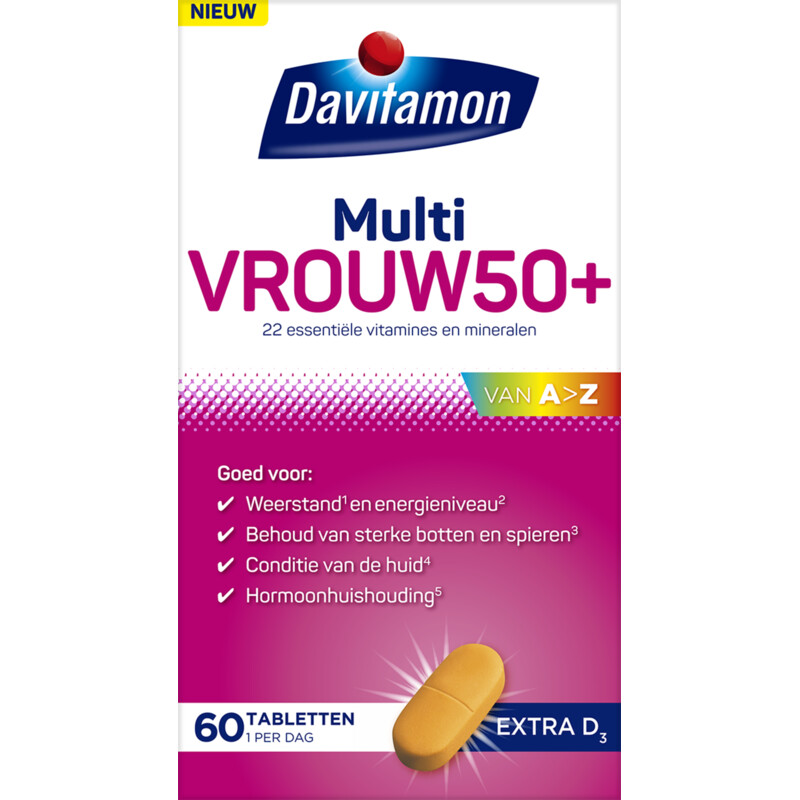 Davitamon Multi vrouw 50+ bestellen | Albert Heijn
