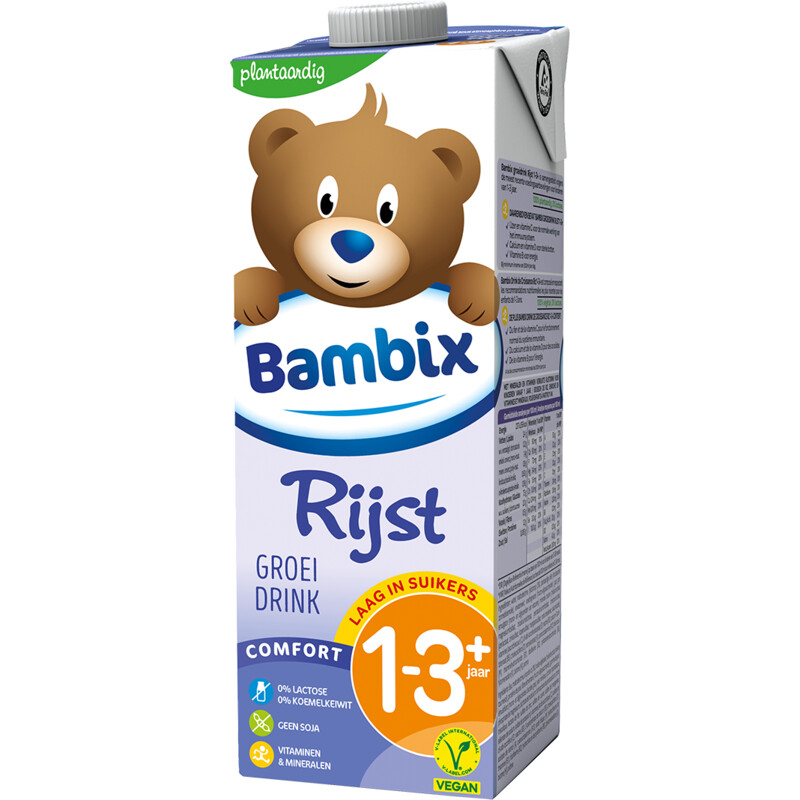 Bambix Groeidrink rijst bel reserveren | Albert Heijn