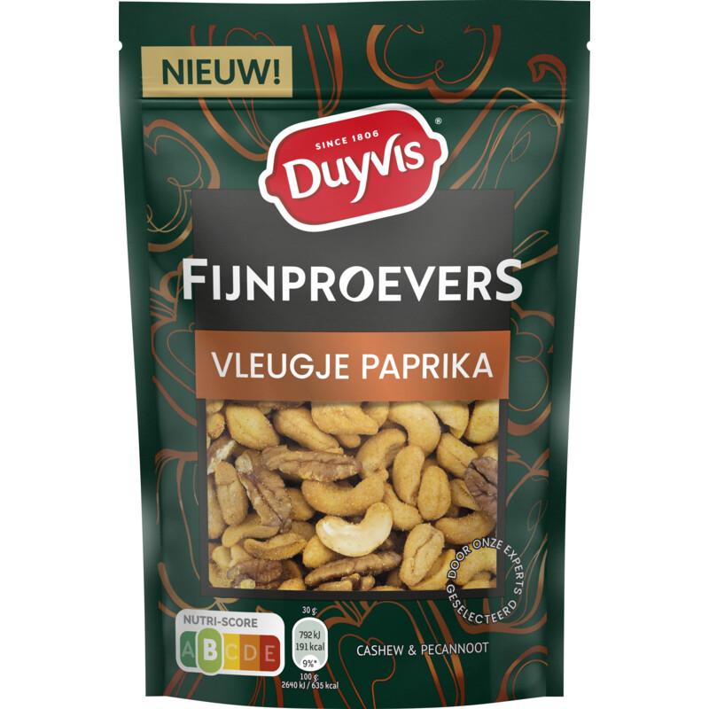 Duyvis Fijnproevers paprika cashew & pecannoot bestellen | Albert Heijn