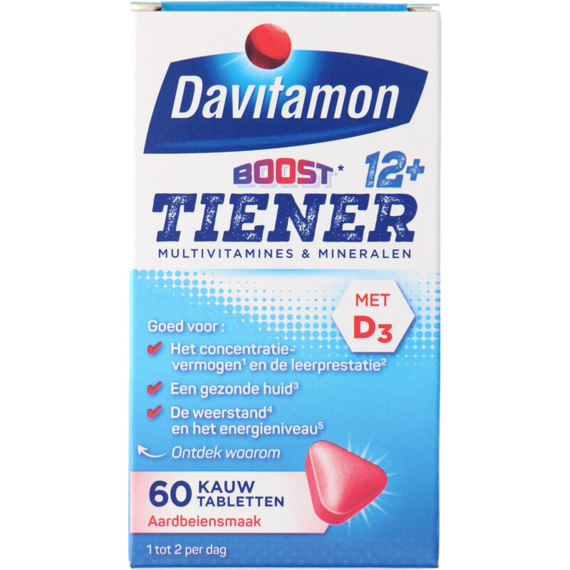 Davitamon Tiener boost 12+ multivitamine bestellen | Albert Heijn