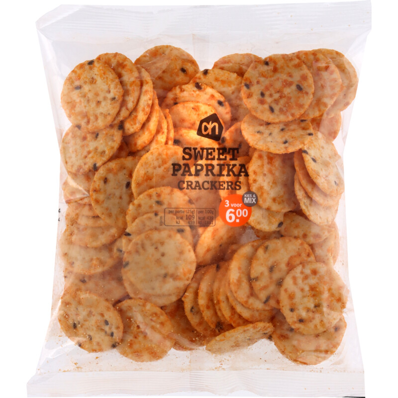 AH Sweet paprika crackers reserveren | Albert Heijn