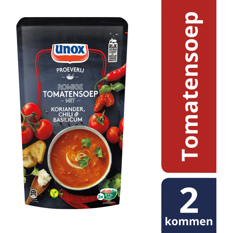 Unox Romige tomatensoep reserveren | Albert Heijn