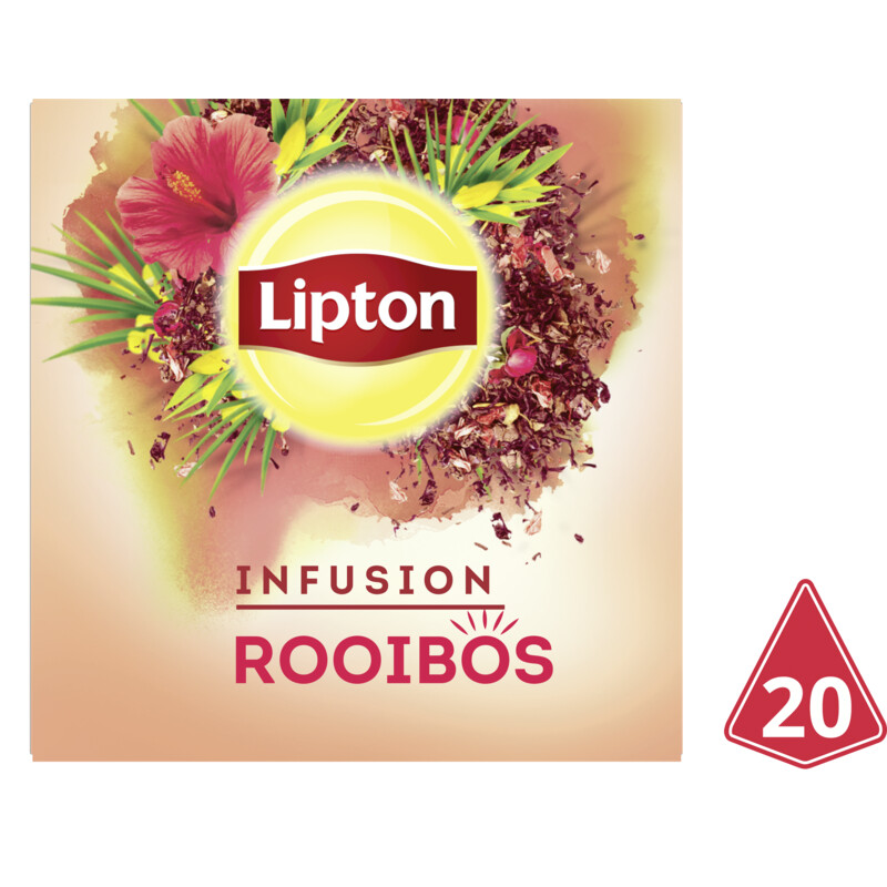 Lipton Infusie rooibos no caffeine bestellen | Albert Heijn